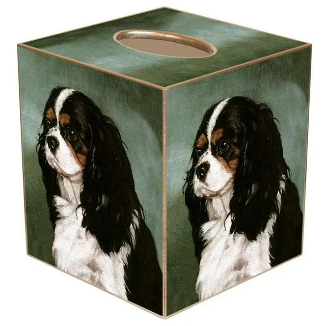 Marye-Kelley King Charles Spainel Tissue Box Cover - Walmart.com