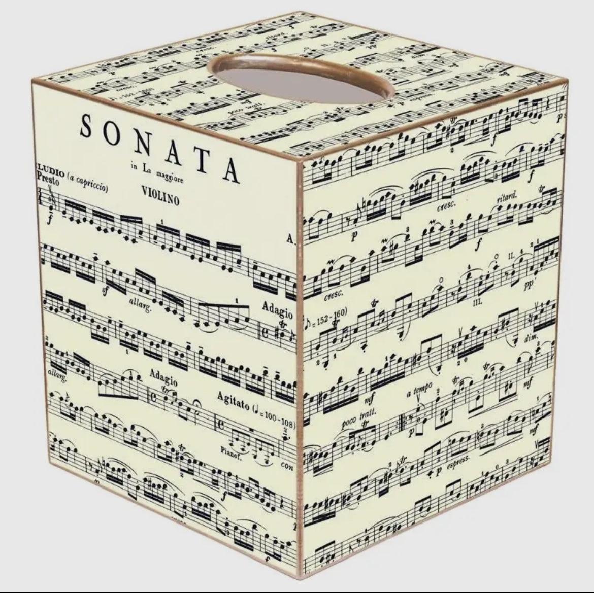 Marye-Kelley Sonata Tissue Box Cover - Walmart.com
