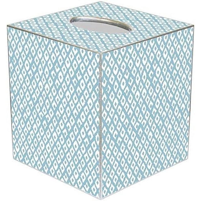 Marye-Kelley TB2448 - Berkley Aqua Tissue Box Cover - Walmart.com