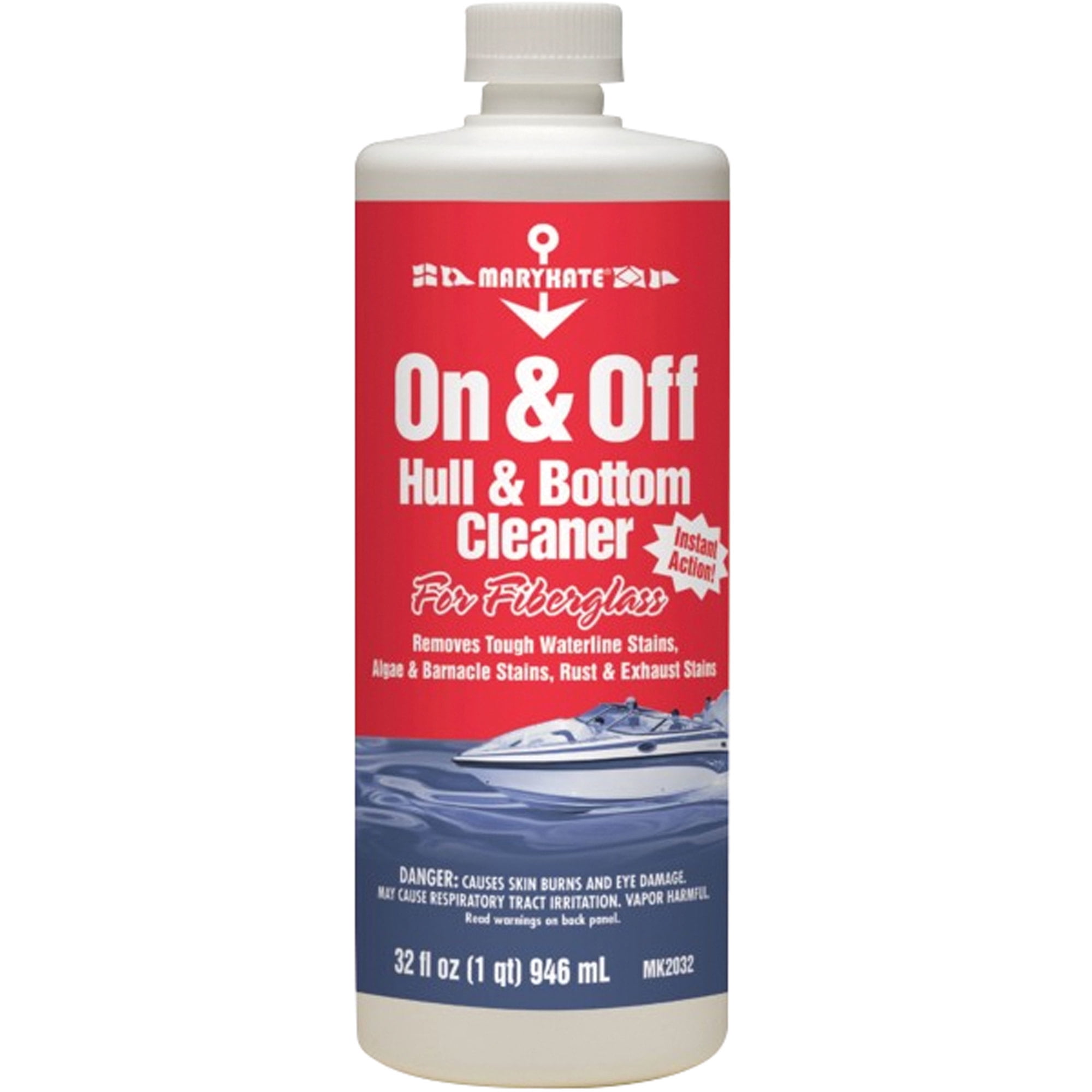 Marykate MK2032 On & Off Liquid Hull & Bottom Cleaner, 32 Oz - Walmart.com