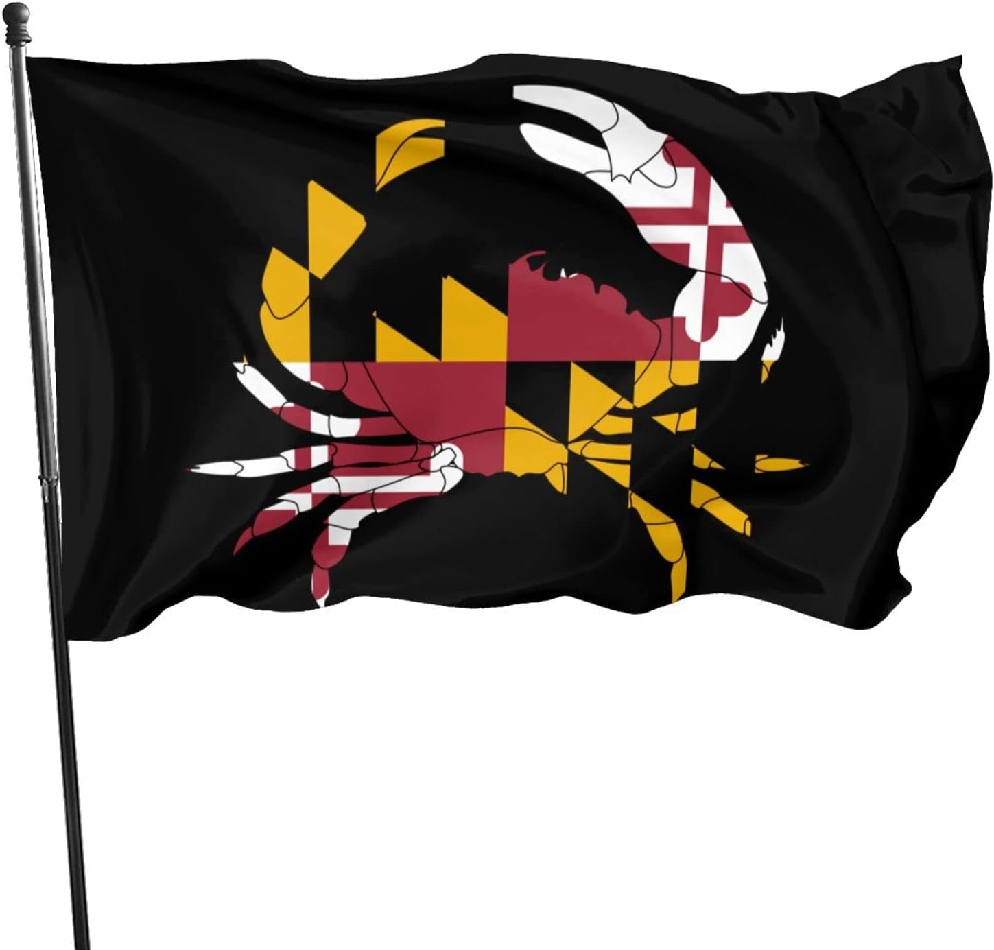 Maryland Chesapeake Bay Blue Crabs Flag 3x5 Ft With Two Brass Grommets ...