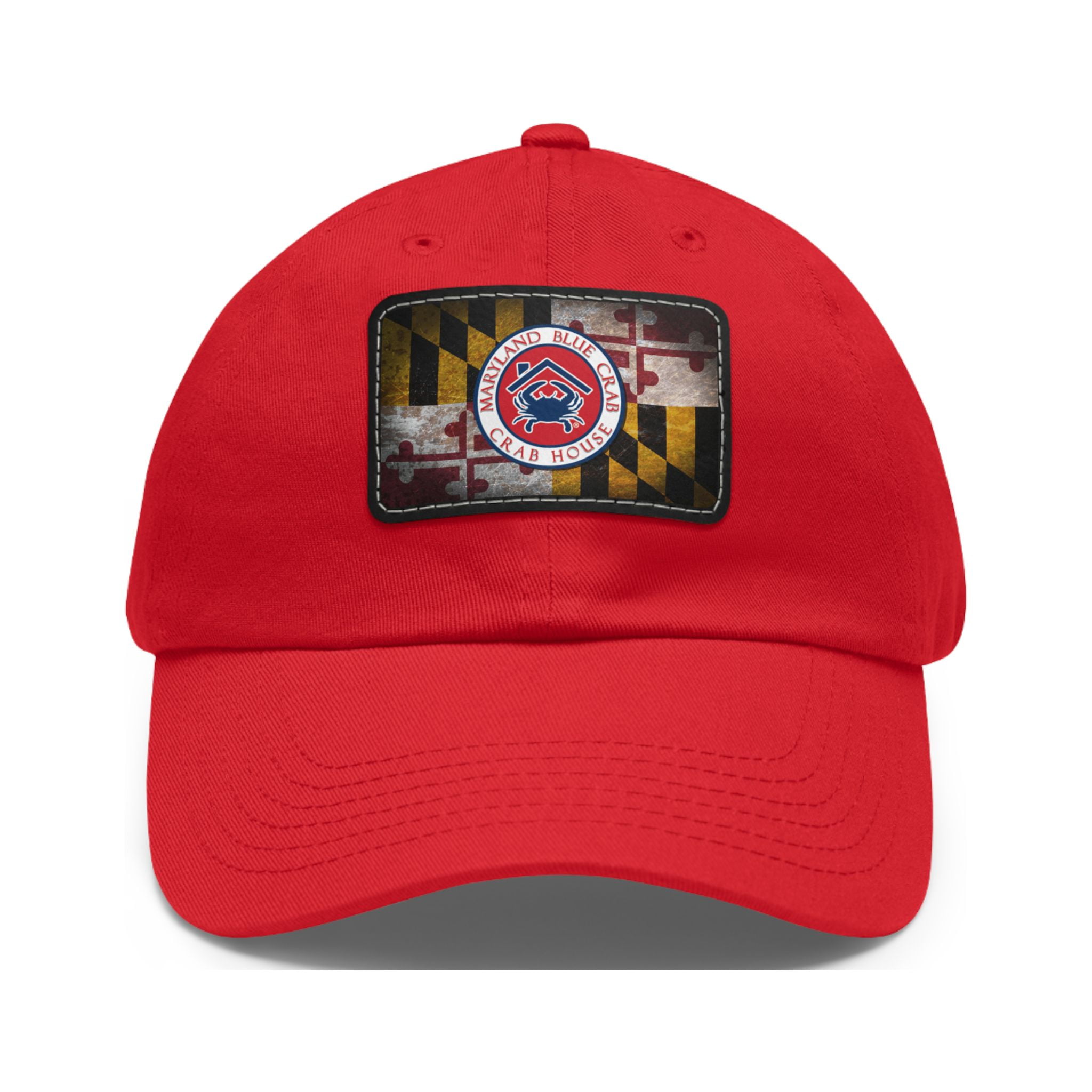 Maryland Flag Cap with Leather Patch (Rectangle) - Walmart.com