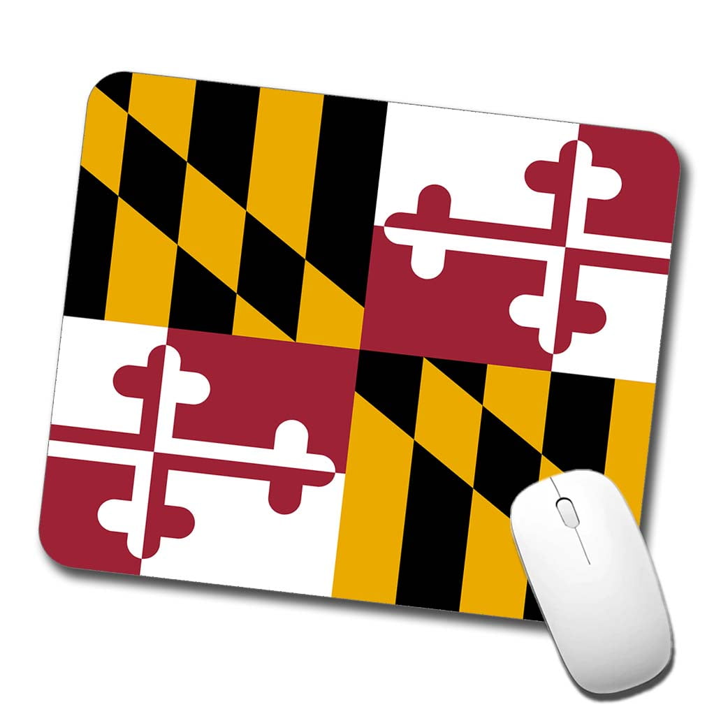 Maryland MD State Flag Mouse Pad Low Profile Gaming Mat - Walmart.com