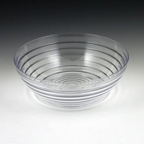 Clear Plastic Punch and Serving Bowls for Parties and Events