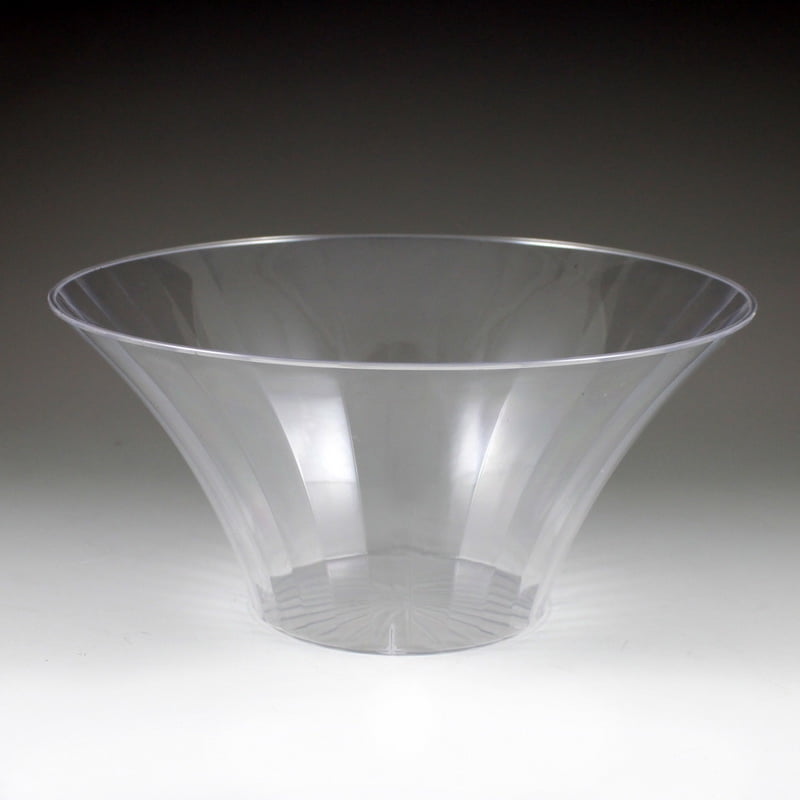 Maryland Plastics Flared Plastic 9-inch Candy Bowl - Walmart.com