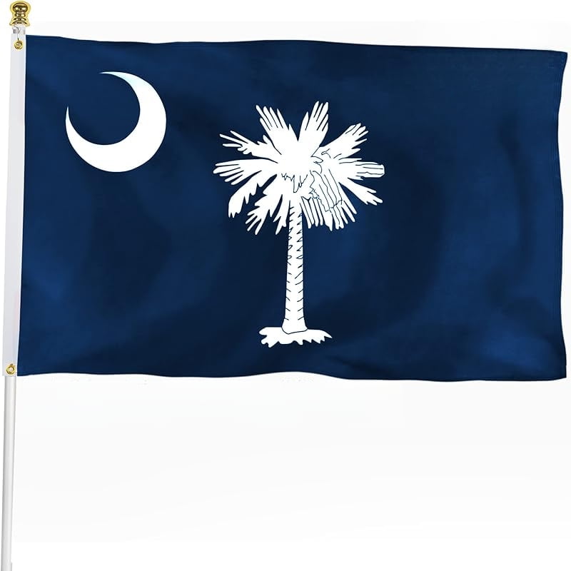 Maryland State Flag 3x5 ft, Polyester, MD Flag with Rows Hemming/Brass ...