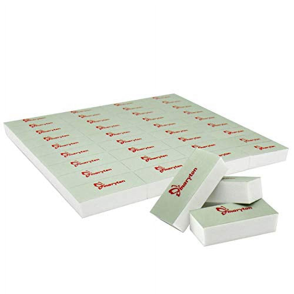 Maryton Mini Nail Buffer Blocks, Disposable Nail Shine Buffers Kit ...