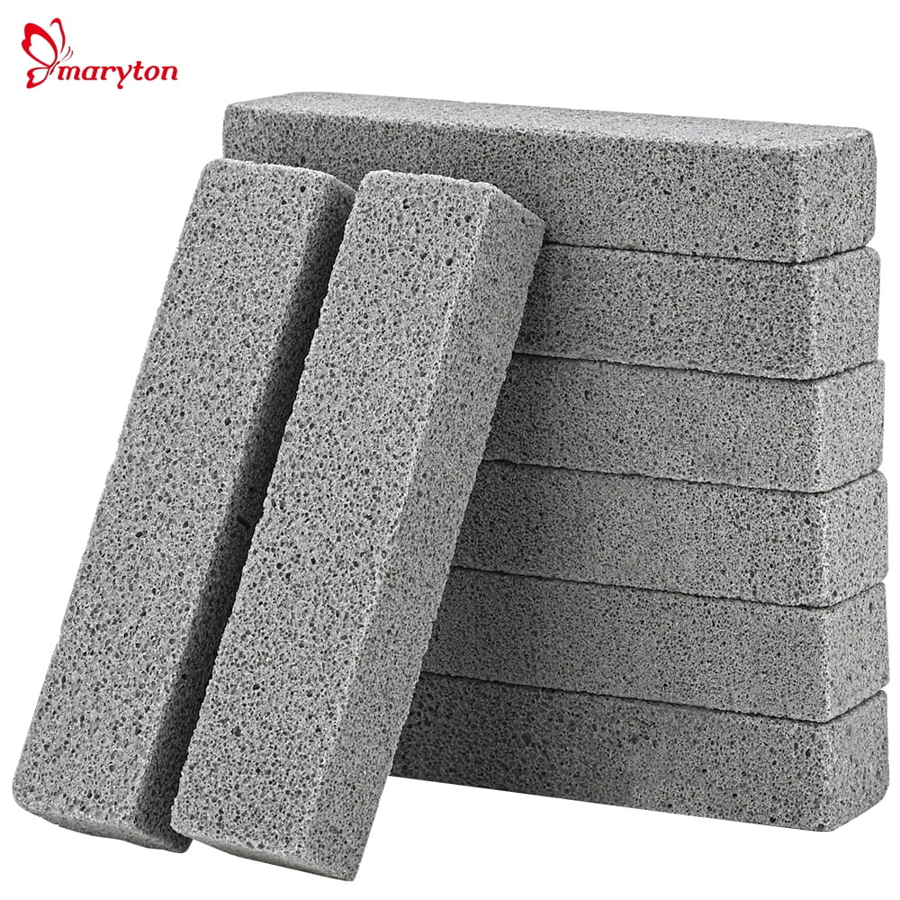 "MARYTON Pumice Stone for Hard Water Stains, Toilet Bowl Cleaner, 8 ...