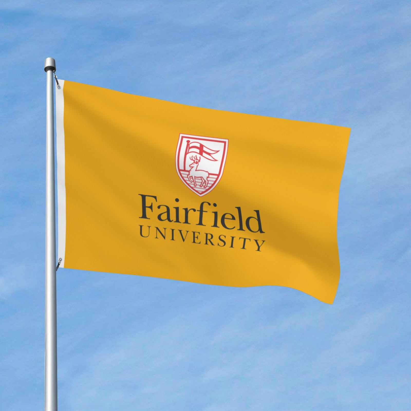 Fairfield University Logo Banner 3x5 Ft Flag,Double Sided Printed Flag ...