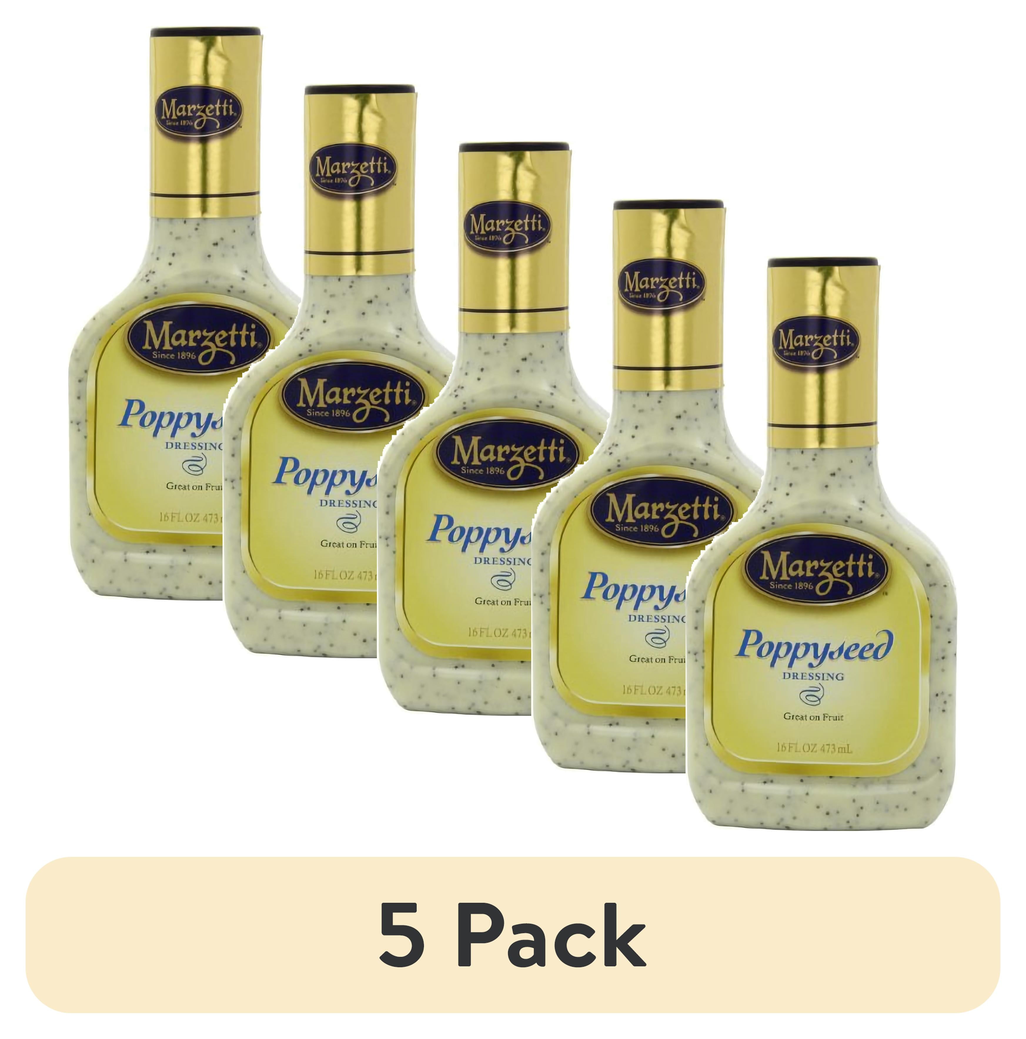 (5 pack) Marzetti Dressings, Poppyseed, 16 Ounce (Pack of 6) - Walmart.com