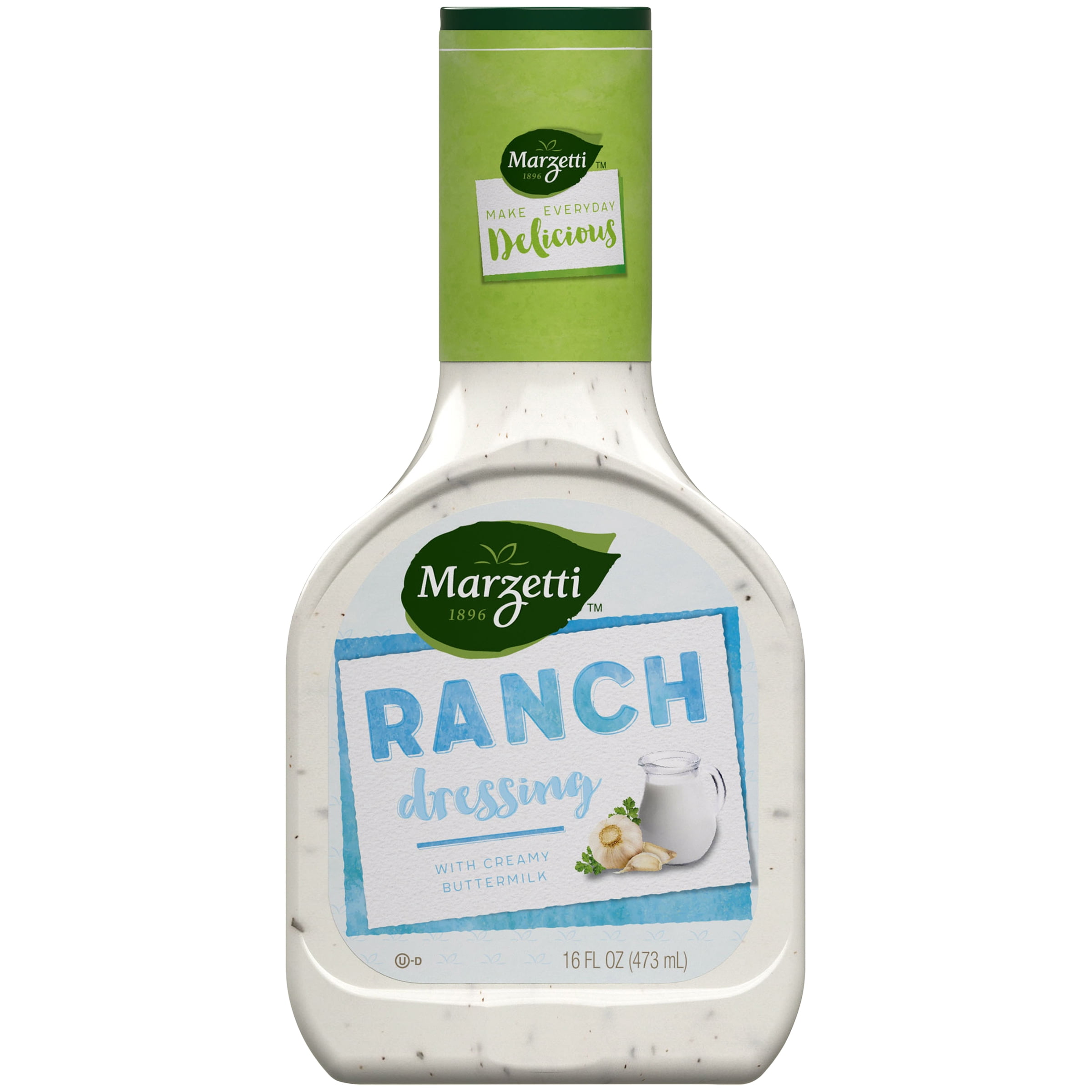 Marzetti Creamy Ranch Dressing, 16 fl. oz. Bottle - Walmart.com