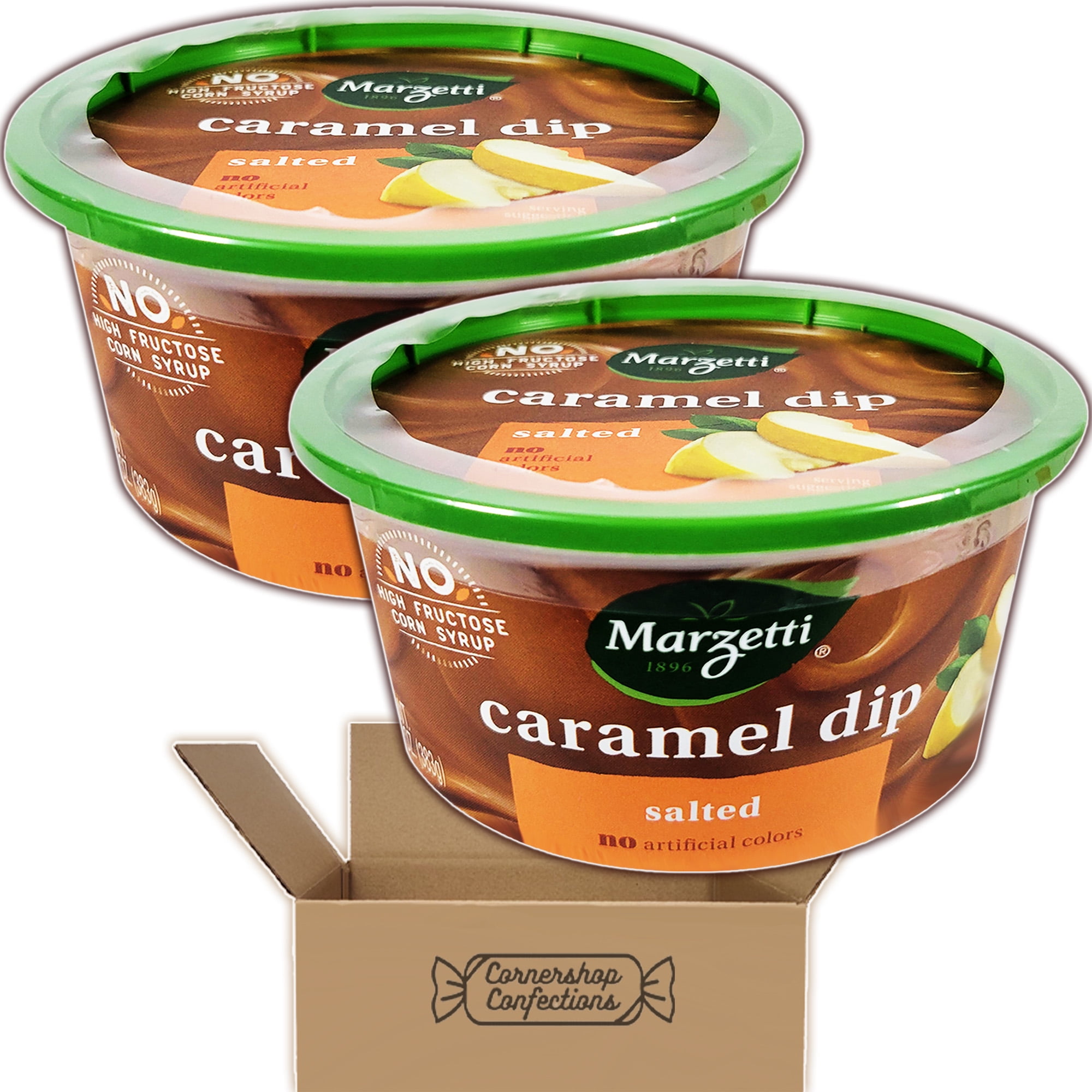 Marzetti Salted Caramel Dip Bulk Pack - 2 Individually Sealed 13.5 ...