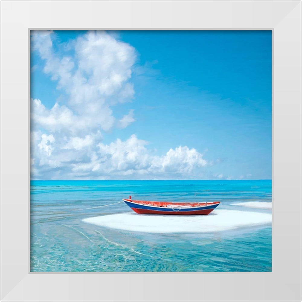 Marzi, Dario 20x20 White Modern Wood Framed Museum Art Print Titled ...