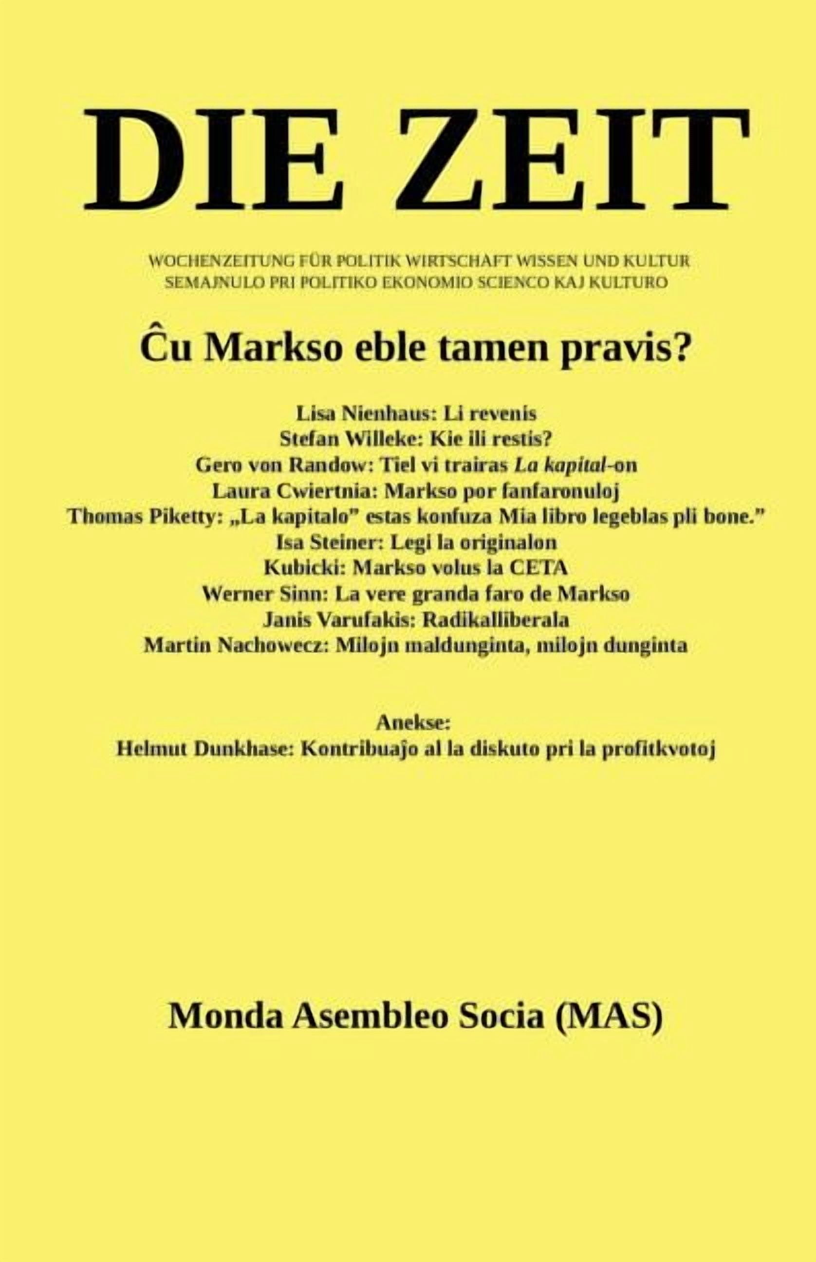 Mas-Libro Ĉu Markso eble tamen pravis?: Lisa Nienhaus; Stefan Willeke ...