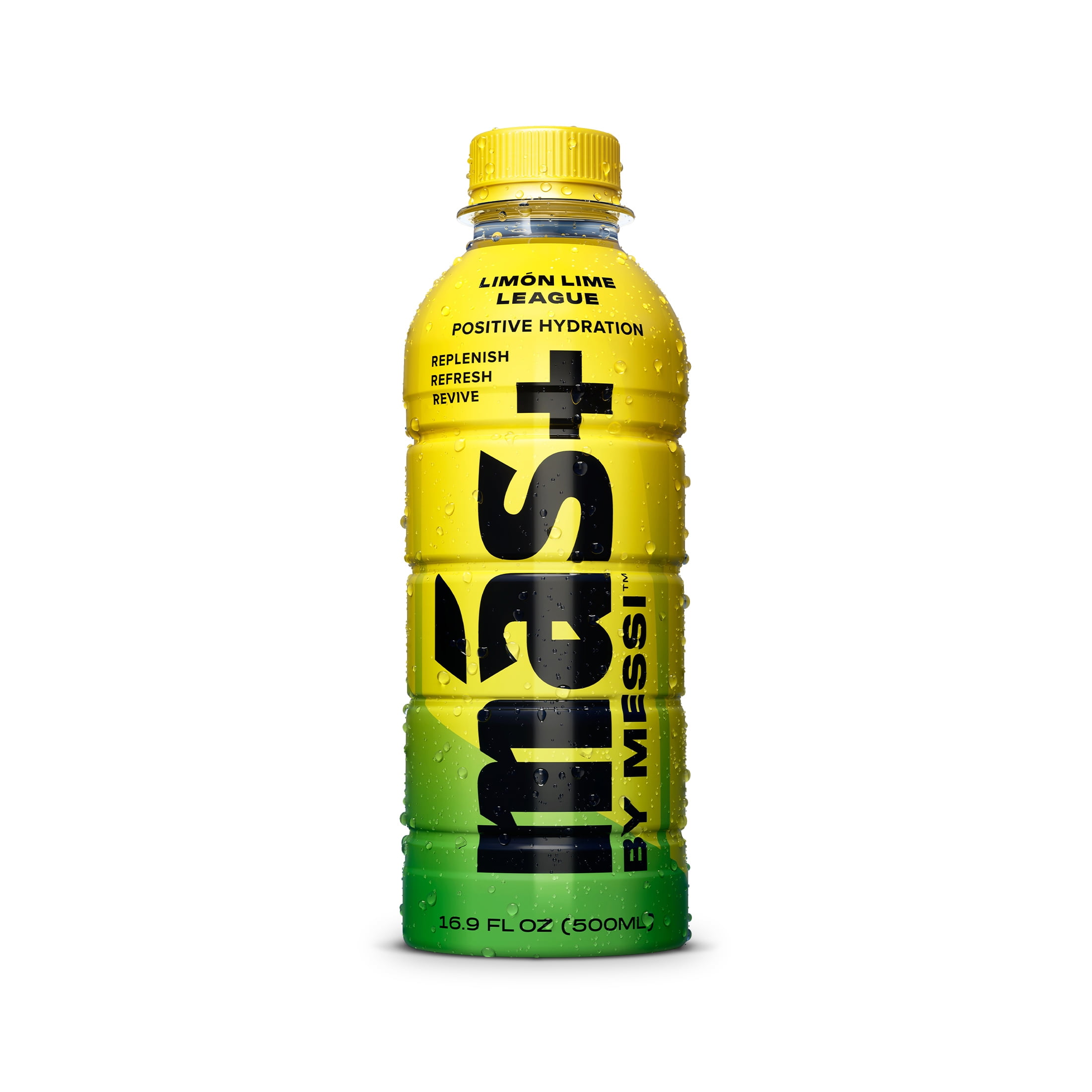 Mas+ by Messi Hydration Drink Limón Lime League, 16.9oz, Single Serve ...