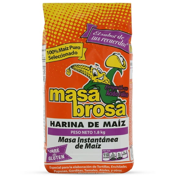 Maseca Blue Instant Corn Masa Flour, 32 oz, Traditional Mexican Dishes ...