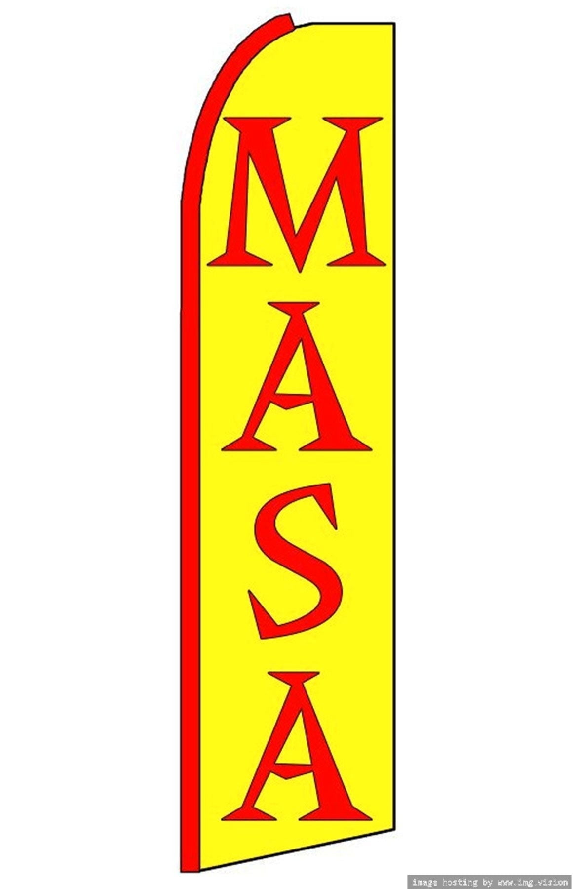 Masa Swooper Flag (Hardware Not Included) |Advertisement /Business ...