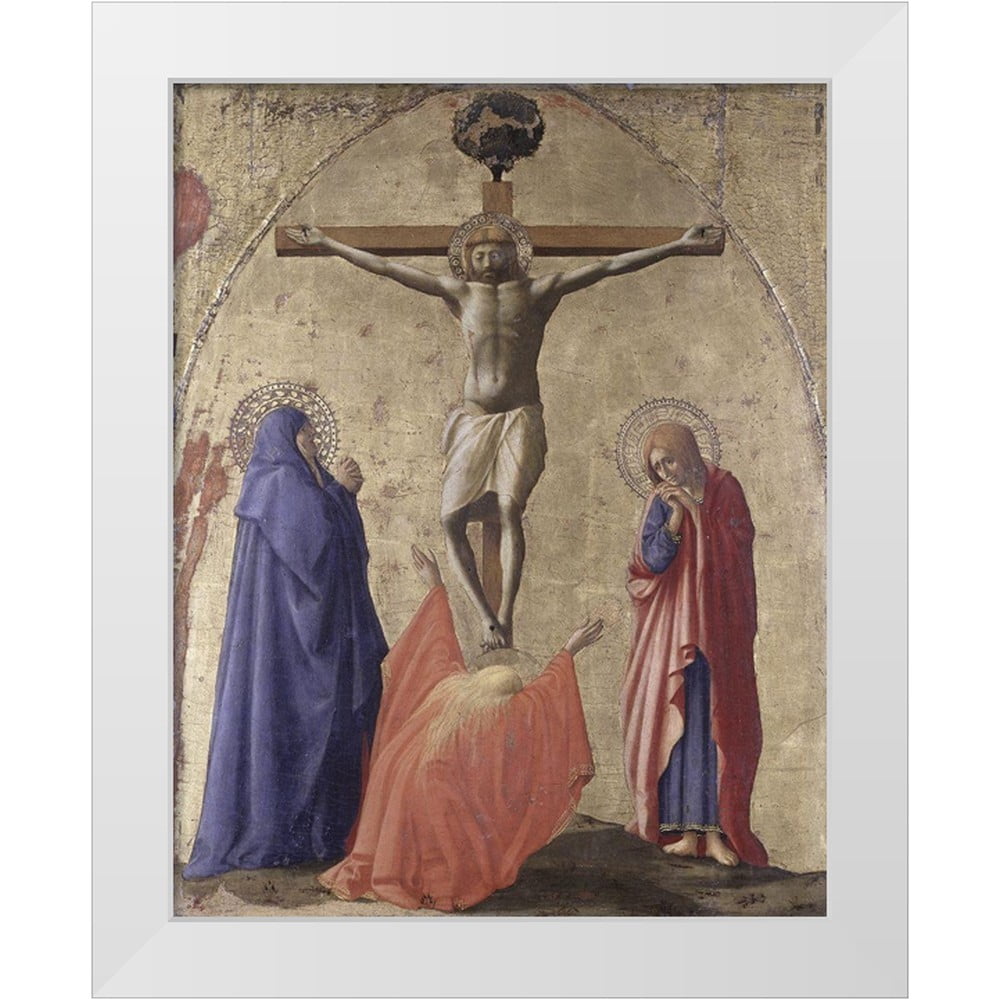 Masaccio, 15x18 White Modern Wood Framed Museum Art Print Titled ...