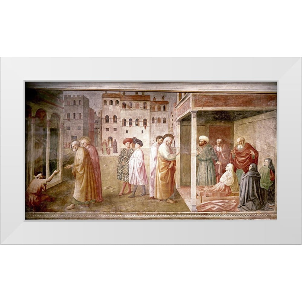 Masaccio, 24x15 White Modern Wood Framed Museum Art Print Titled ...