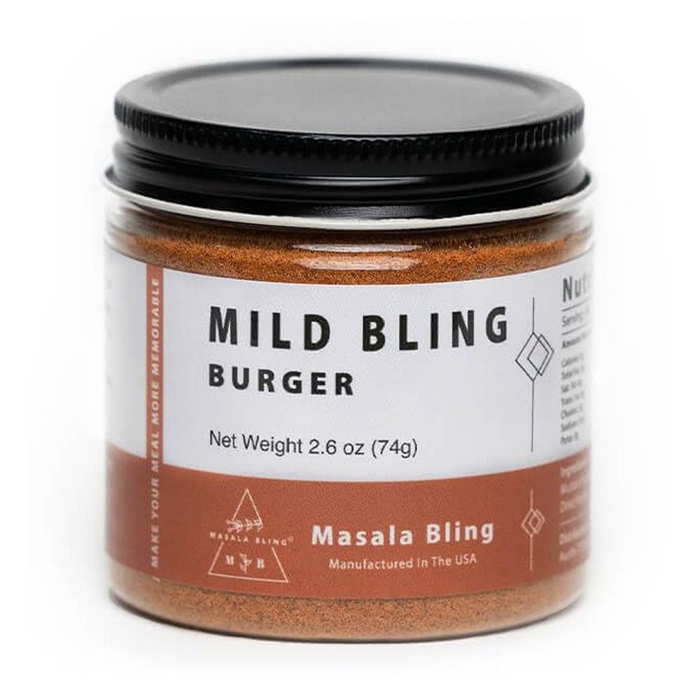Masala Bling Mild Burger MMF7 & Hamburger Seasoning - 2.6 oz | Perfect ...