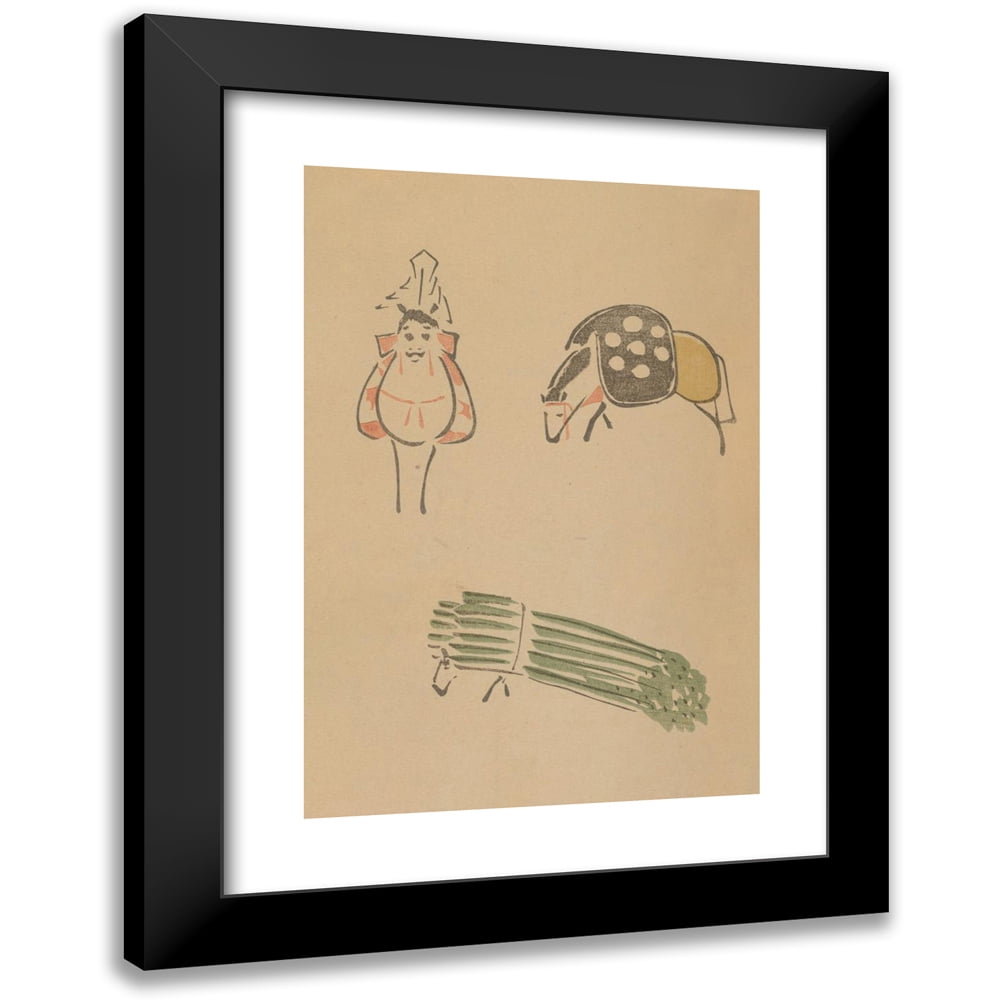 Masayoshi Kitao 11x14 Black Modern Framed Museum Art Print Titled ...