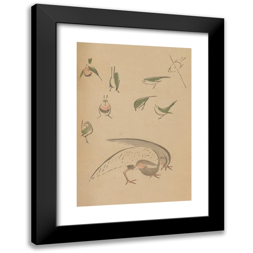 Masayoshi Kitao 11x14 Black Modern Framed Museum Art Print Titled ...