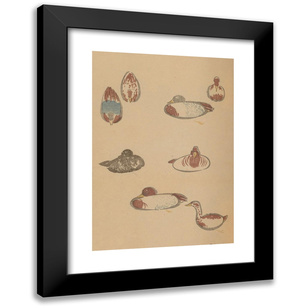 Masayoshi Kitao 11x14 Black Modern Framed Museum Art Print Titled ...