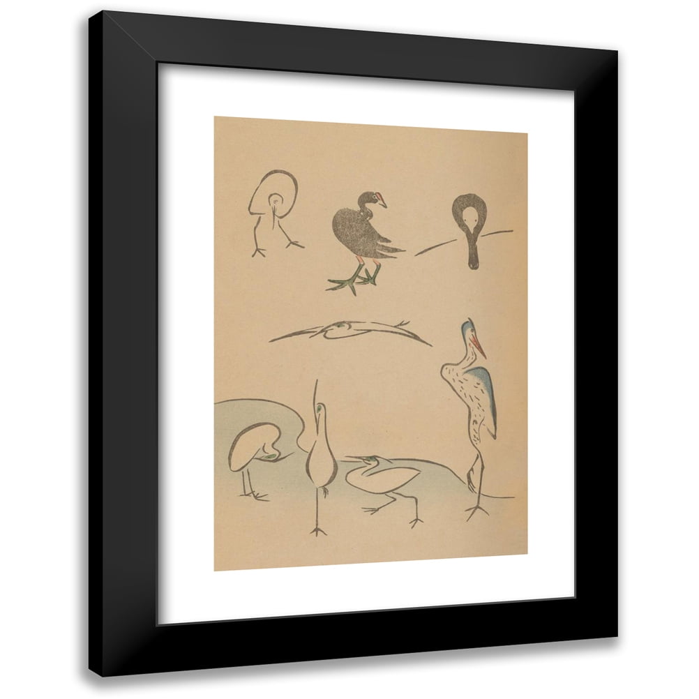 Masayoshi Kitao 11x14 Black Modern Framed Museum Art Print Titled ...