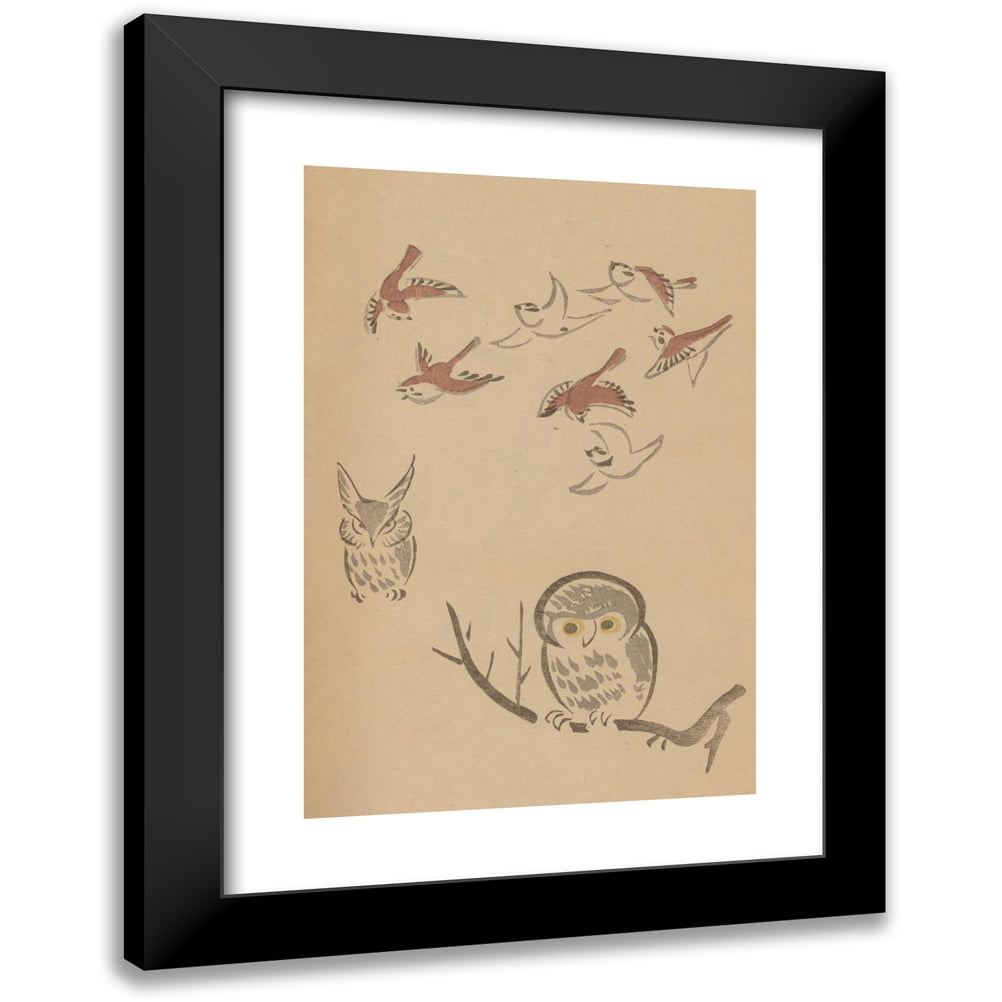 Masayoshi Kitao 11x14 Black Modern Framed Museum Art Print Titled ...