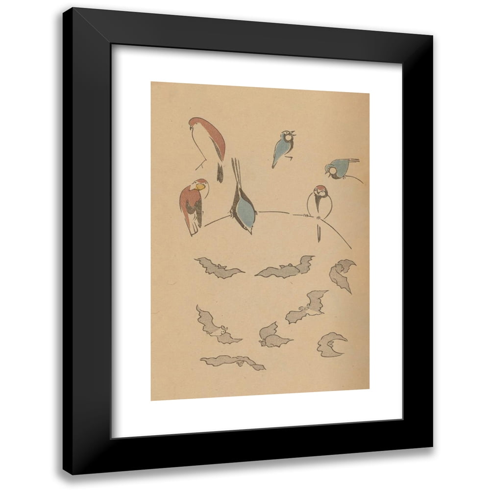 Masayoshi Kitao 11x14 Black Modern Framed Museum Art Print Titled ...