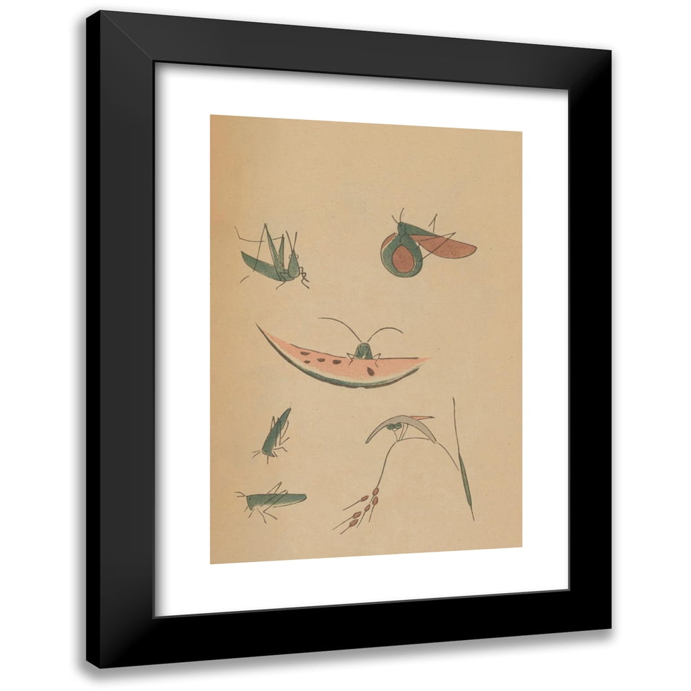 Masayoshi Kitao 11x14 Black Modern Framed Museum Art Print Titled ...