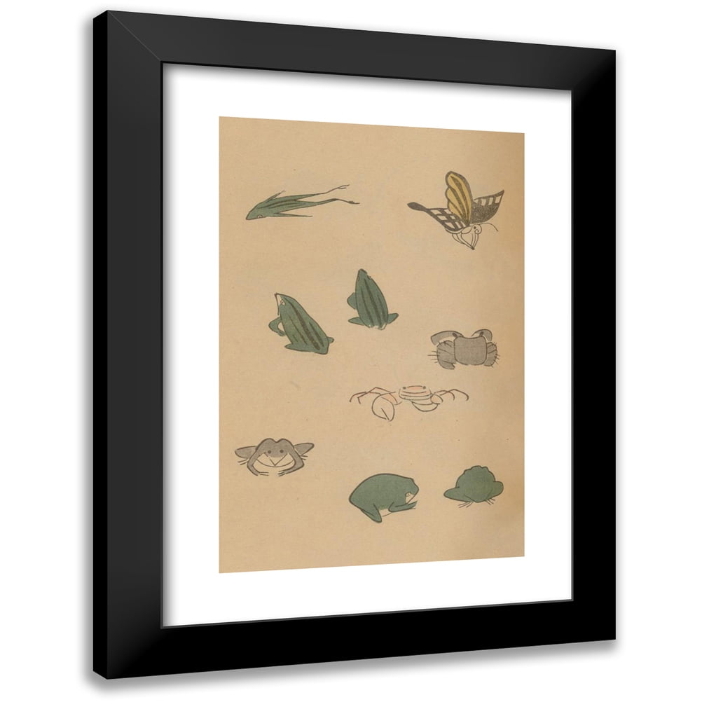 Masayoshi Kitao 11x14 Black Modern Framed Museum Art Print Titled ...