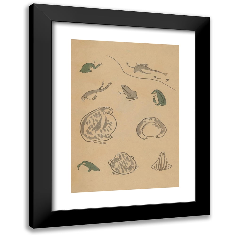 Masayoshi Kitao 11x14 Black Modern Framed Museum Art Print Titled ...