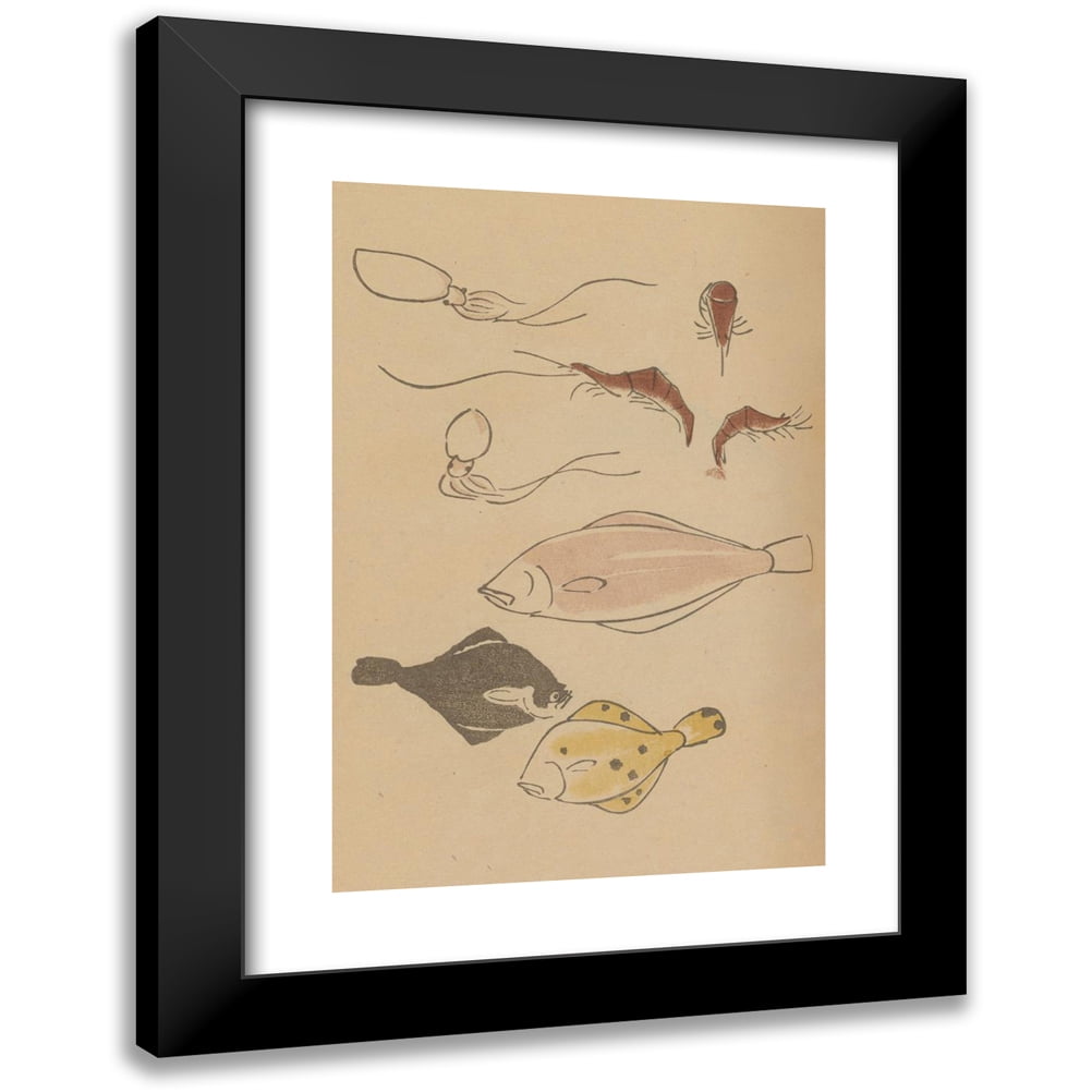 Masayoshi Kitao 11x14 Black Modern Framed Museum Art Print Titled ...