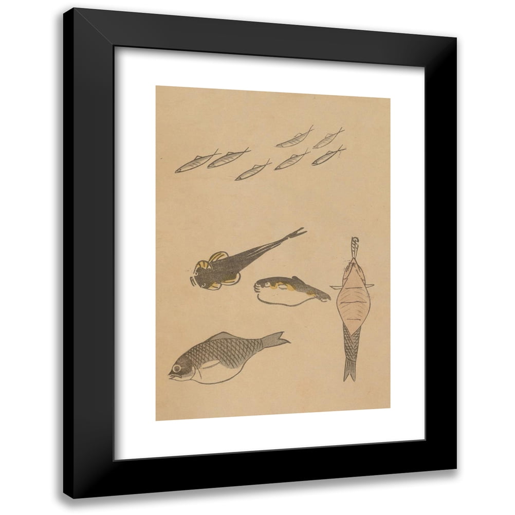 Masayoshi Kitao 11x14 Black Modern Framed Museum Art Print Titled ...