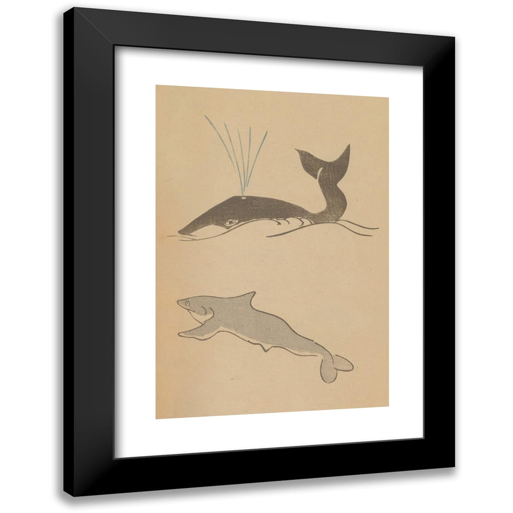 Masayoshi Kitao 14x18 Black Modern Framed Museum Art Print Titled ...