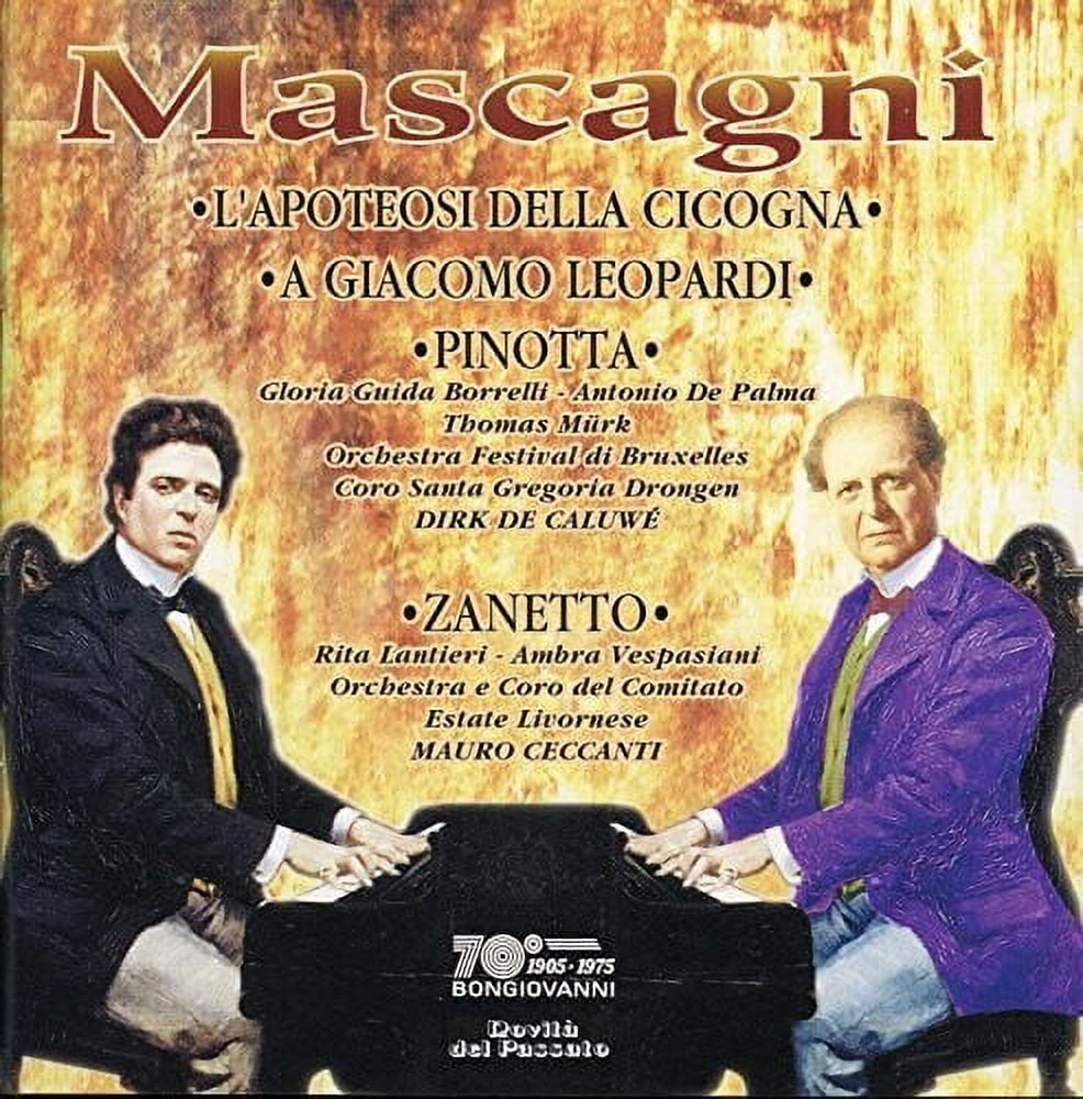 Mascagni - L'apoteosi Della Cicogna - Music & Performance - CD ...