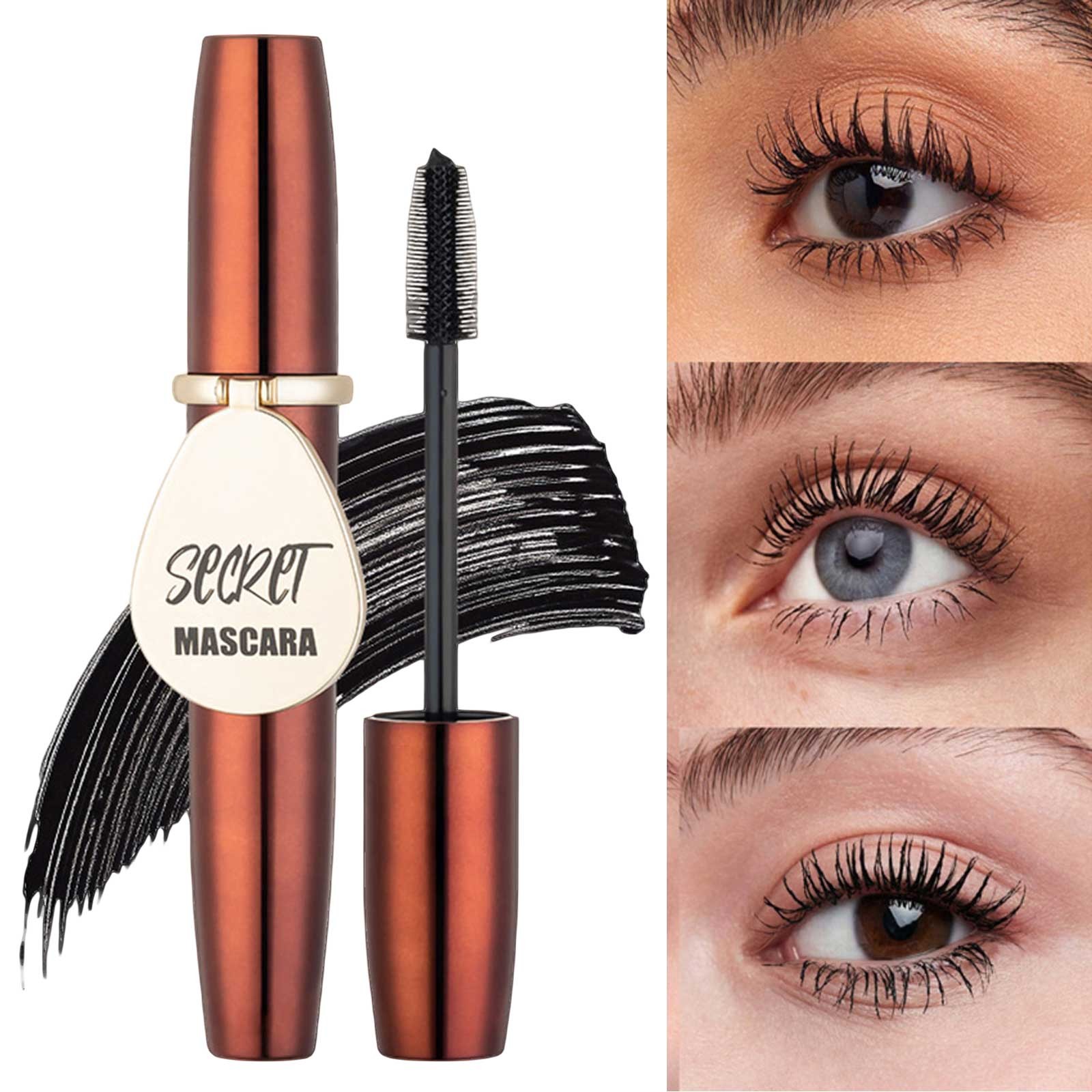 Mascara Bradem Clearance! 4D Silk Fiber Large Eye Mascara Thick Long ...