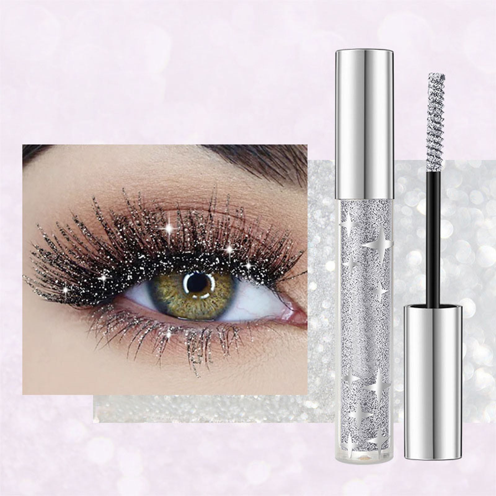 Mascara Glitter Mascara for Eyelashes Sparkling Gold Colored Mascara ...