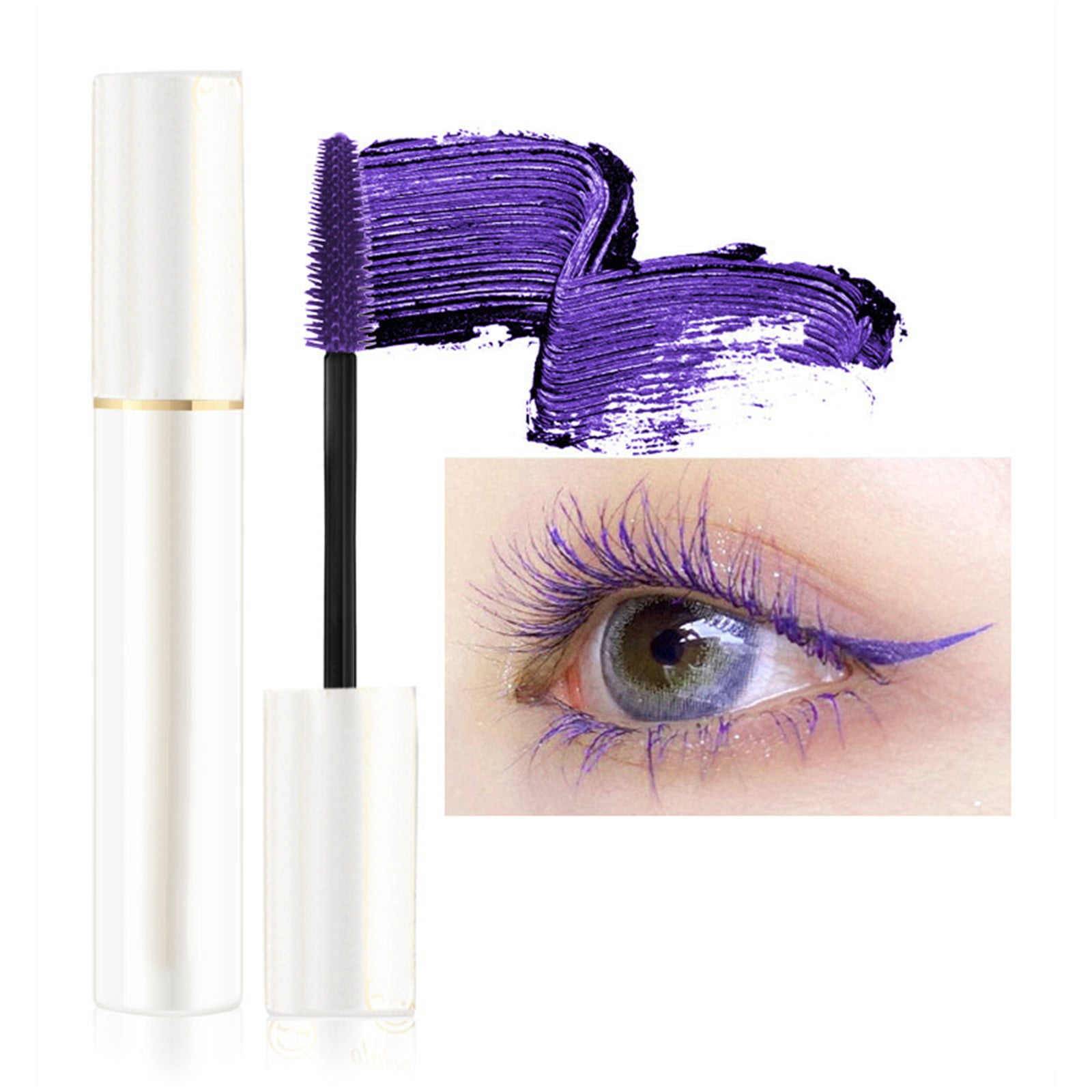Mascara Non Smudgy Eye Black Lengthens Dazzles Plays With Colors Slim ...