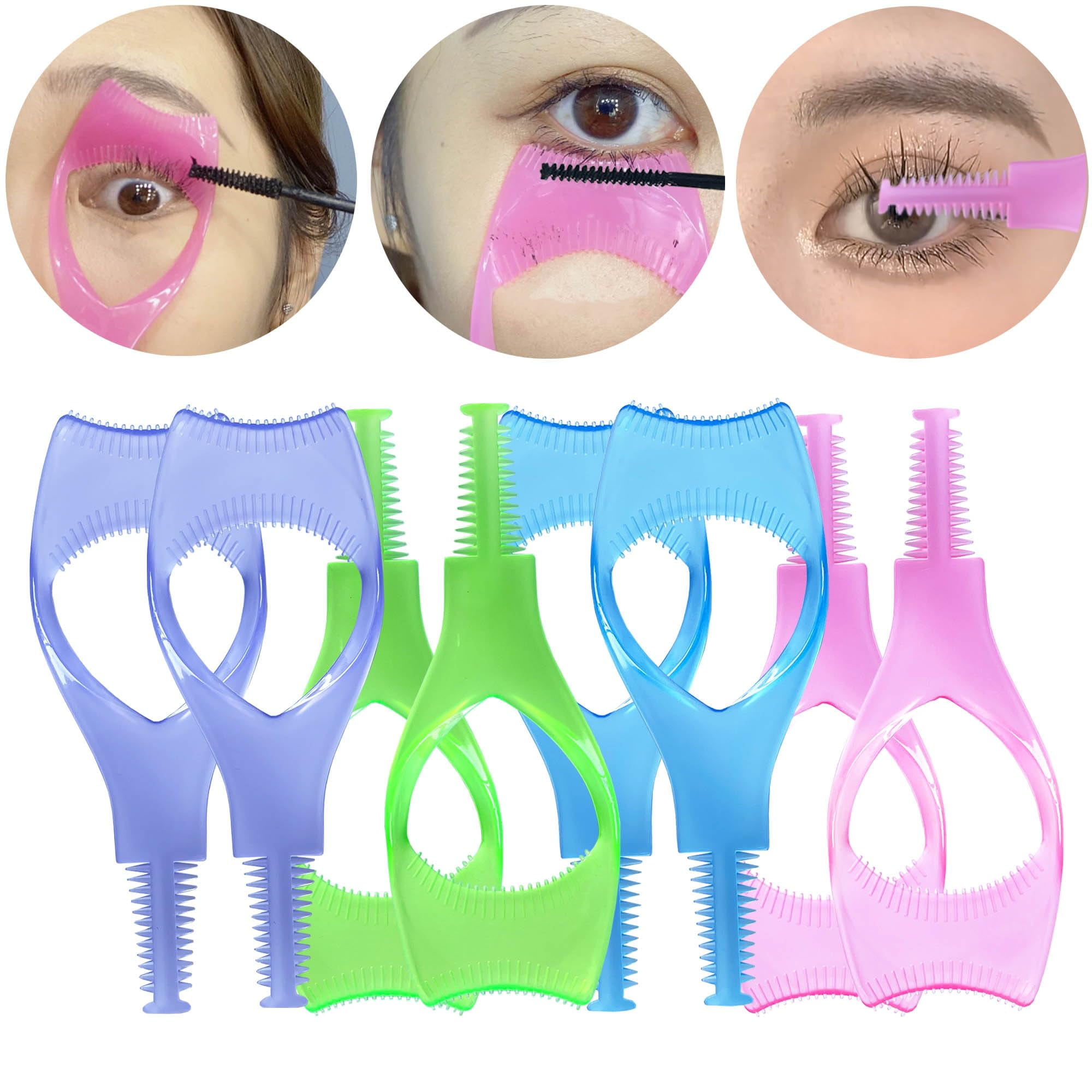 Mascara Shield Guard 8 CM31 Pcs Lash Buddy Tool Mascara Guard Eye Lash Applicator, Makeup ...