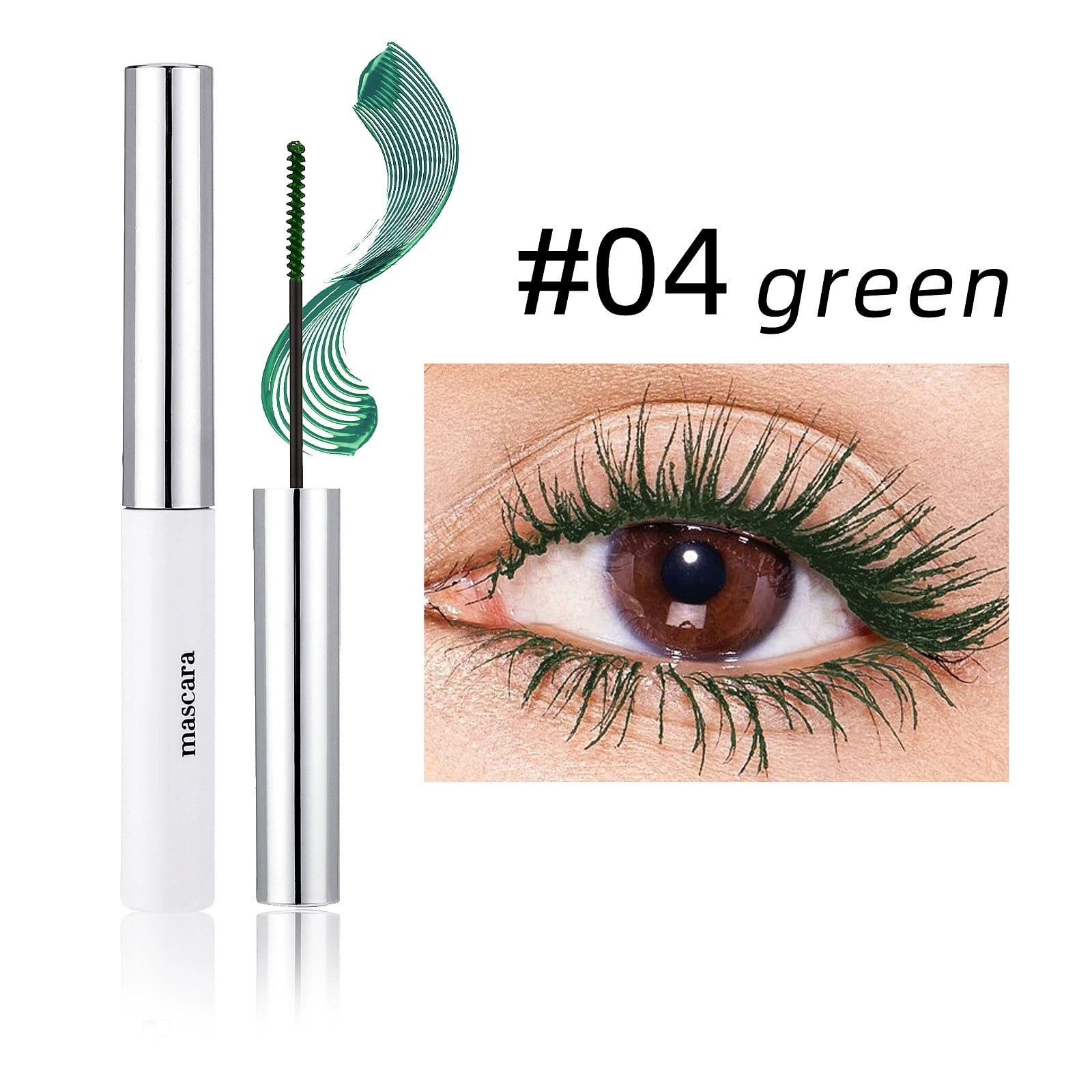 Mascara Volume and Length, Color Mascara No Clumping, No Flaking ...