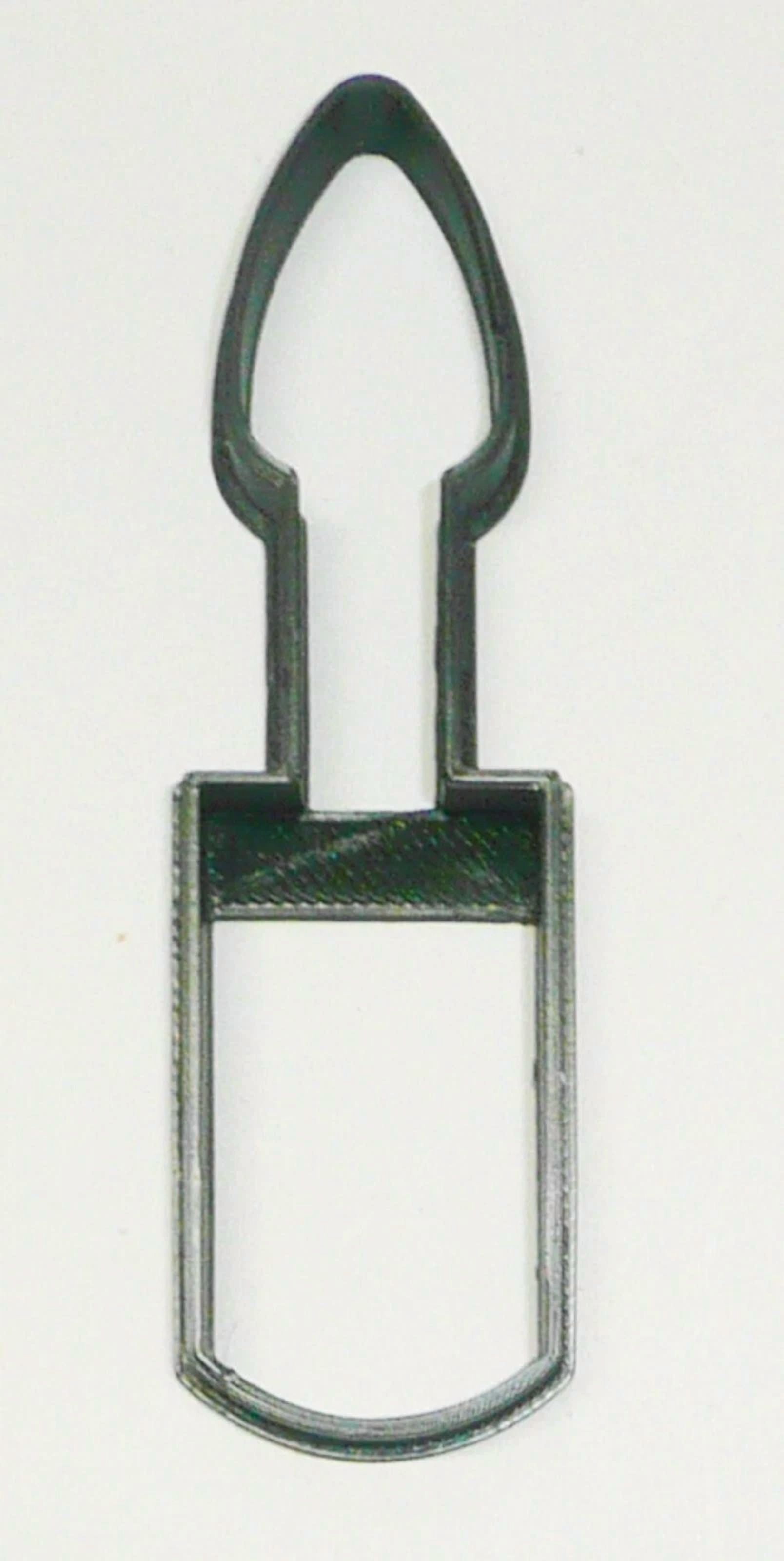 Mascara Wand Outline Spoolie Brush Eyelash Makeup Cookie Cutter Usa ...