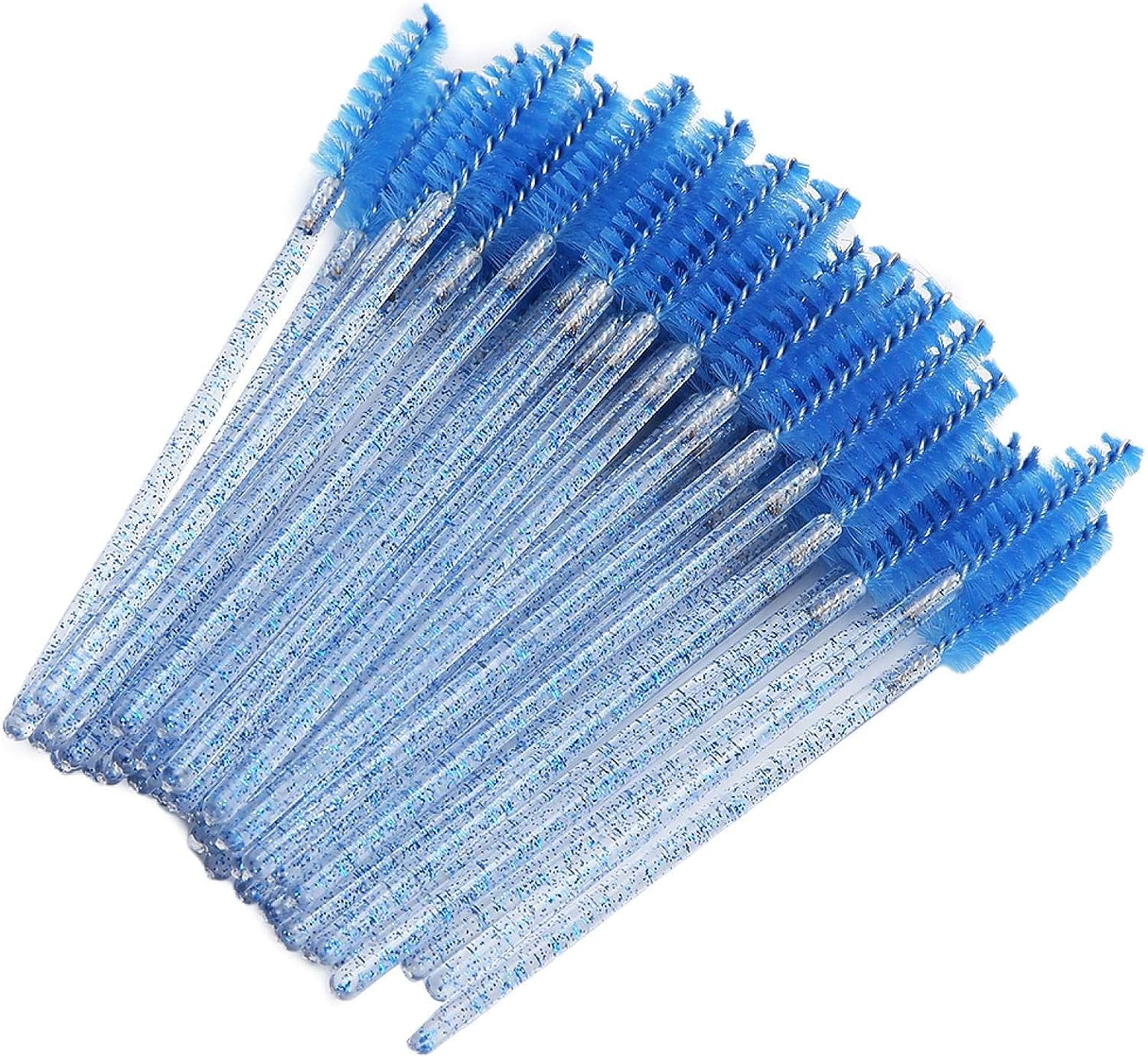 Mascara Wands Lightweight Disposable Brush for Eyebrow for Makeup(Navy ...