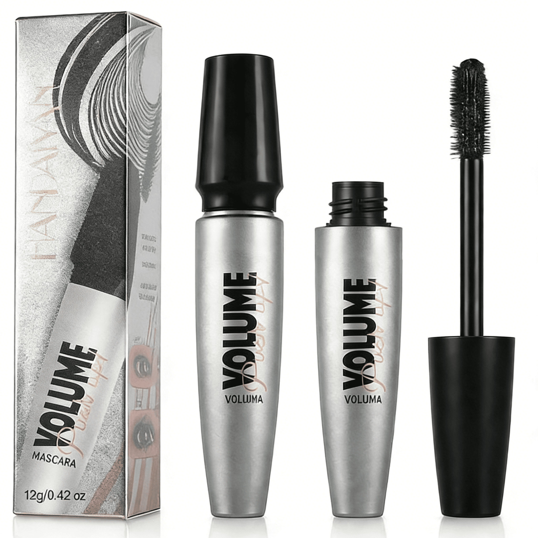 Washable Mascara Makeup, Volume and Length Long Lasting Eyelashes ...