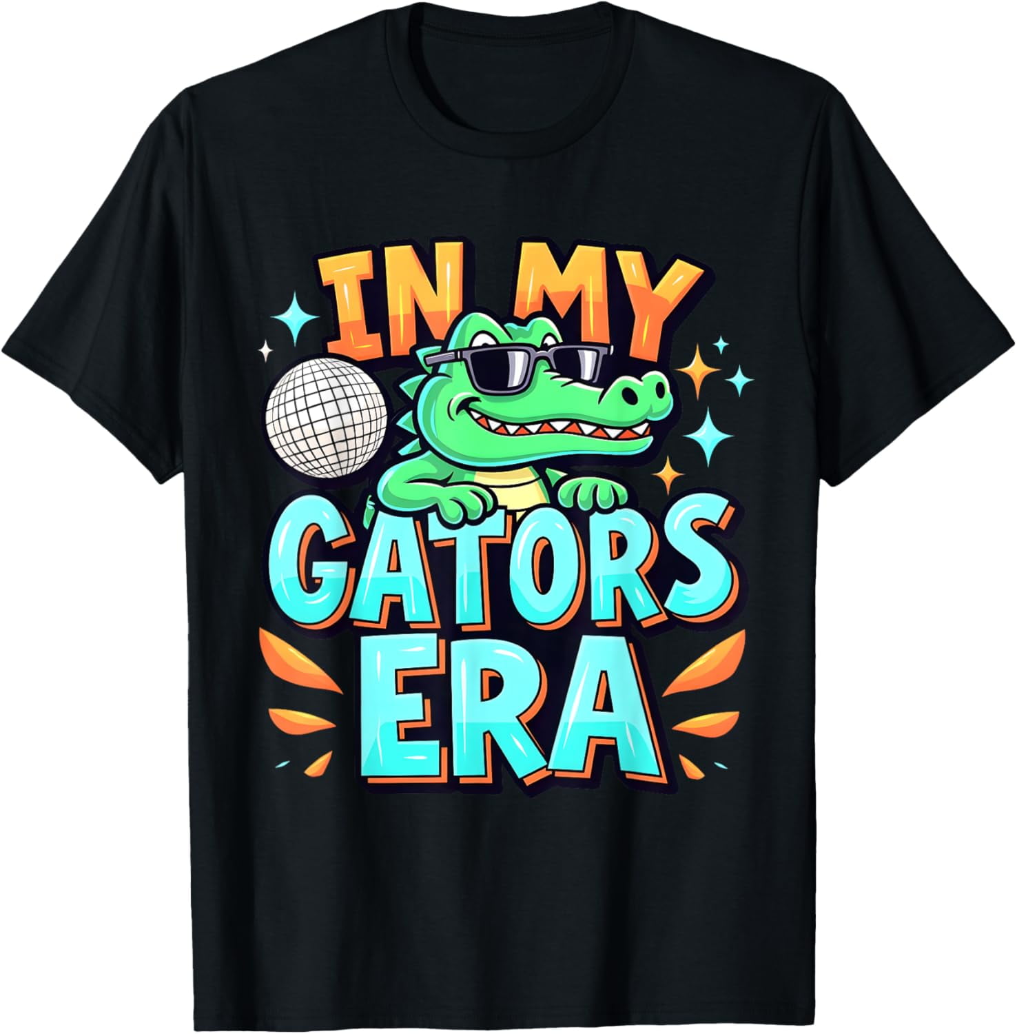 Mascot Spirit Squad Florida In My Gators Era Back to School T-Shirt ...