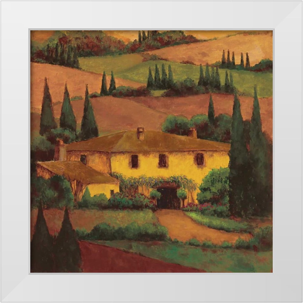 Masdeu, Montserrat 26x26 White Modern Wood Framed Museum Art Print ...