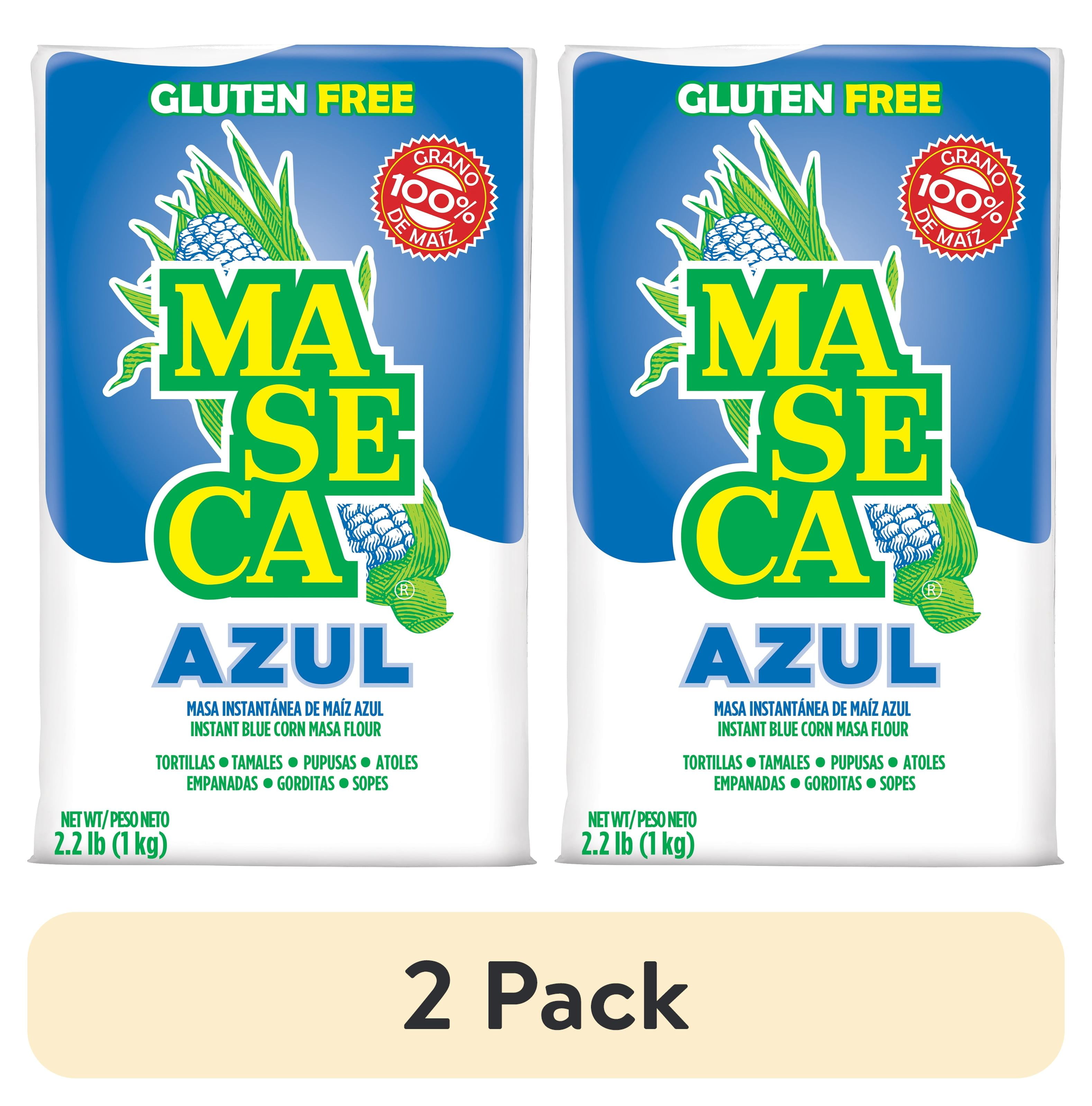 (2 pack) Maseca Blue Instant Gluten Free Corn Masa Flour 32 oz ...