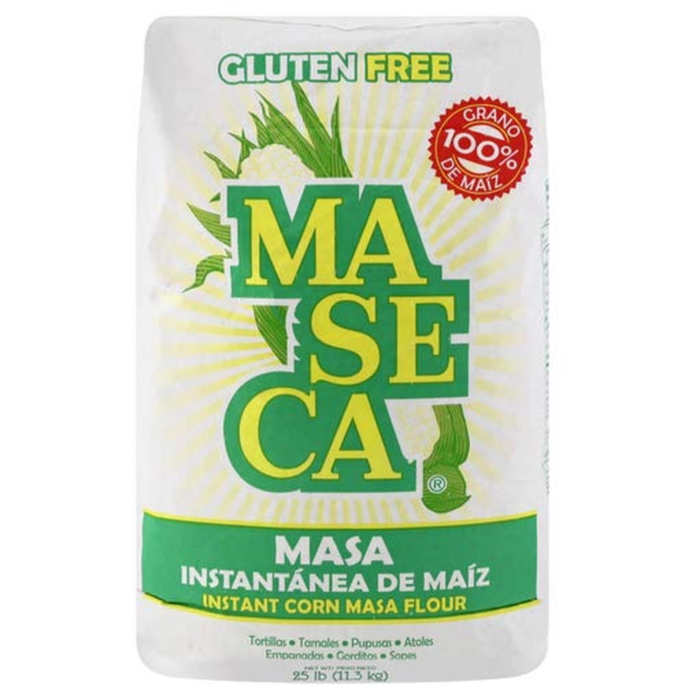 Maseca Masabrosa Corn Flour 25 Pound (Pack of 4) - Walmart.com