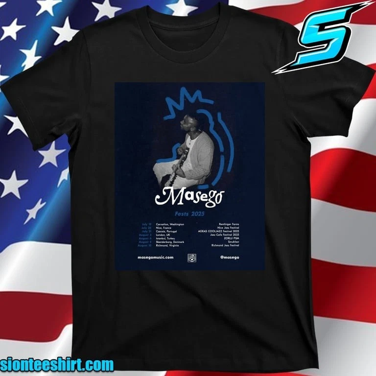 Masego Fests 2025 New Poster T-Shirt | eBay - Walmart.com